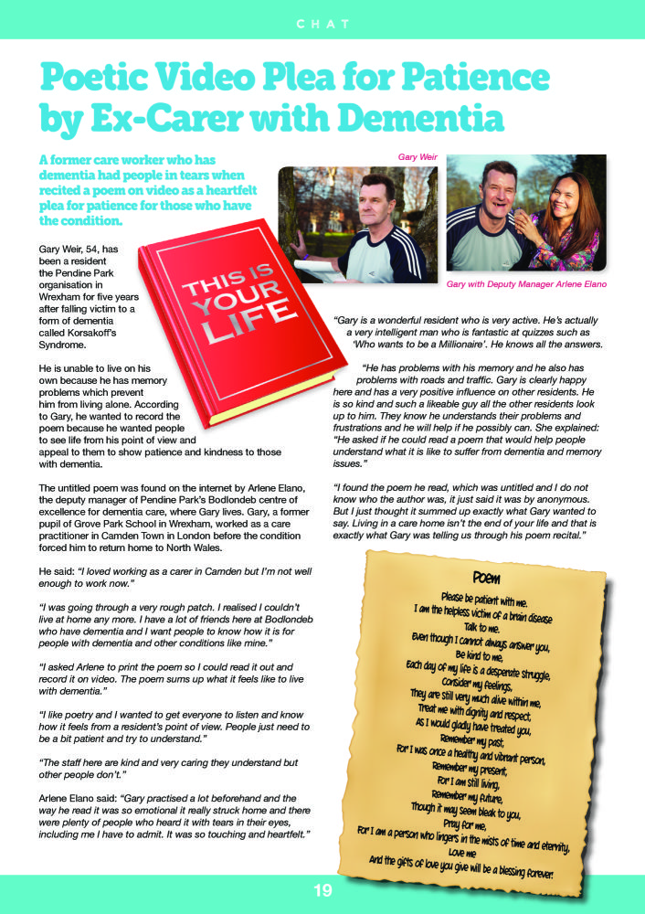 Latest Issue – Care Talk