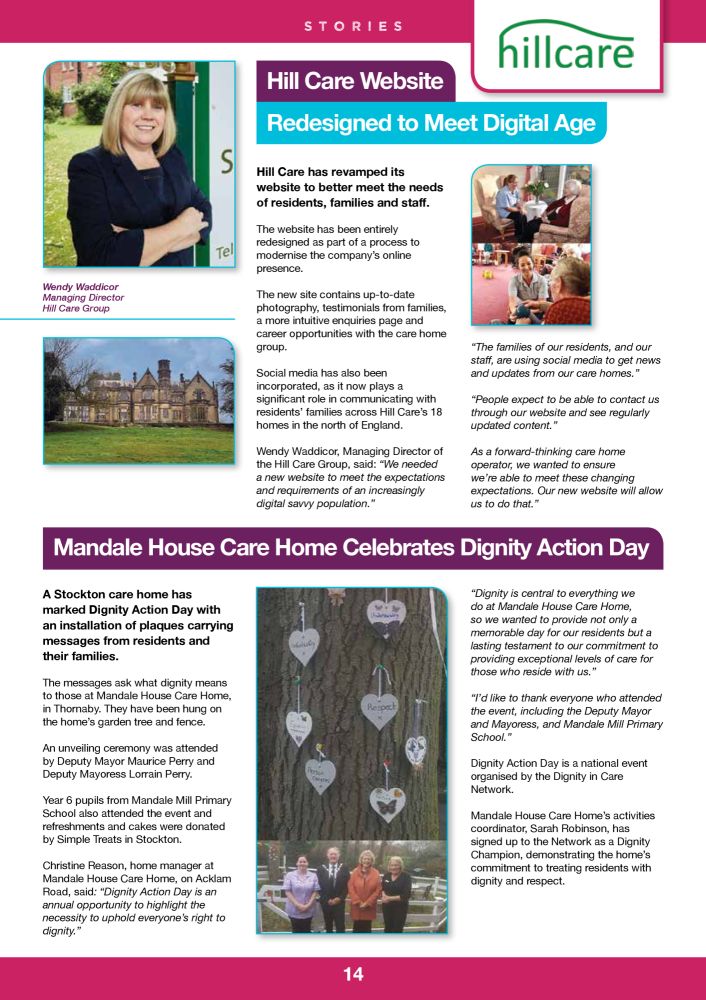 Latest Issue – Care Talk