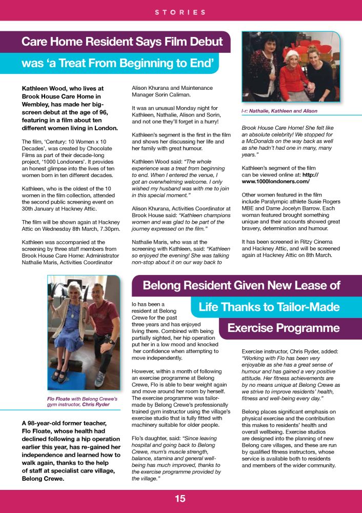 Latest Issue – Care Talk