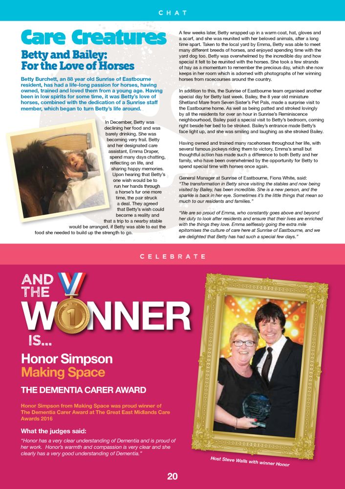 Latest Issue – Care Talk