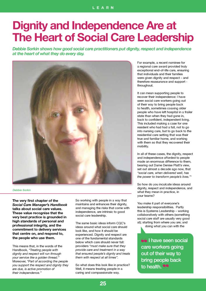 Latest Issue – Care Talk