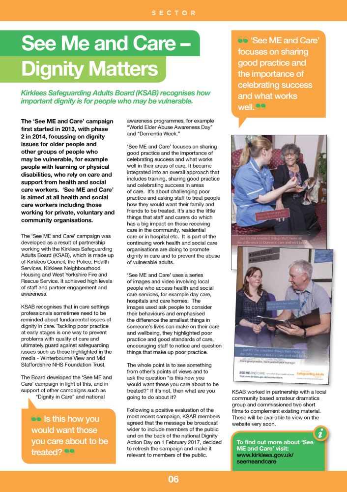 Latest Issue – Care Talk