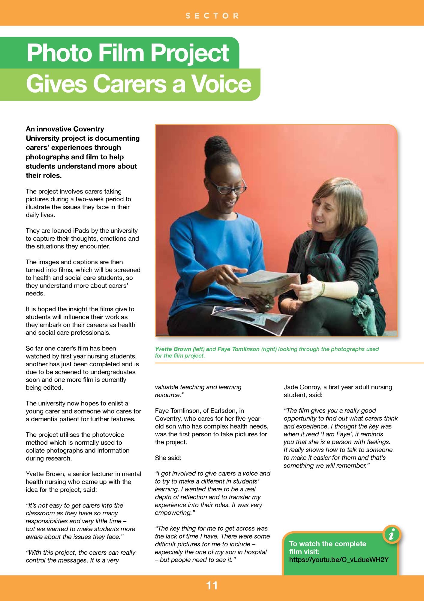Latest Issue – Care Talk