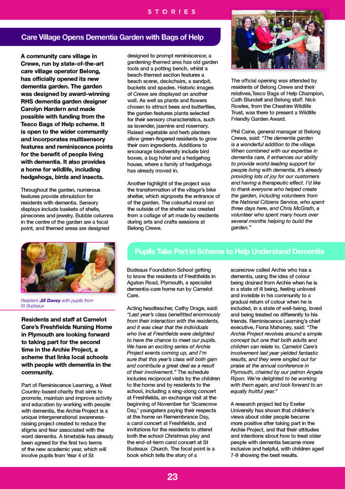 Latest Issue – Care Talk