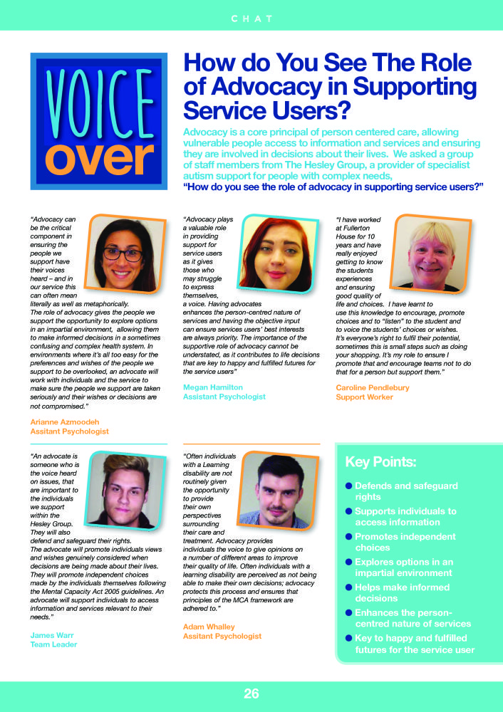 Latest Issue – Care Talk