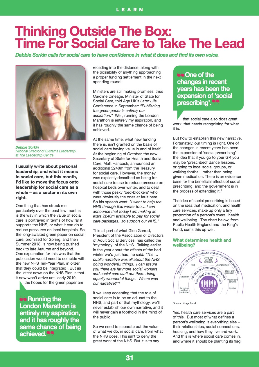 Latest Issue – Care Talk