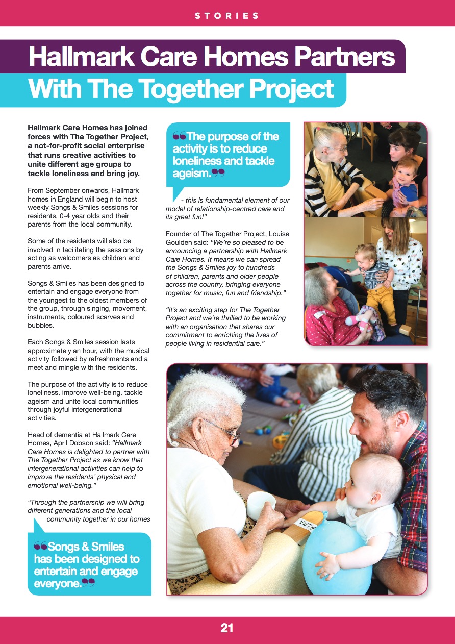 Latest Issue – Care Talk