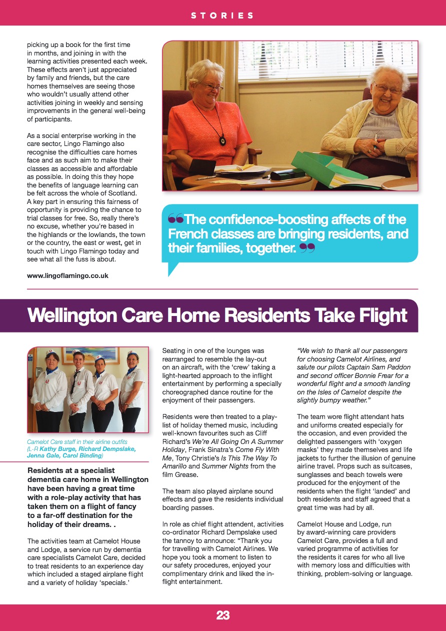 Latest Issue – Care Talk